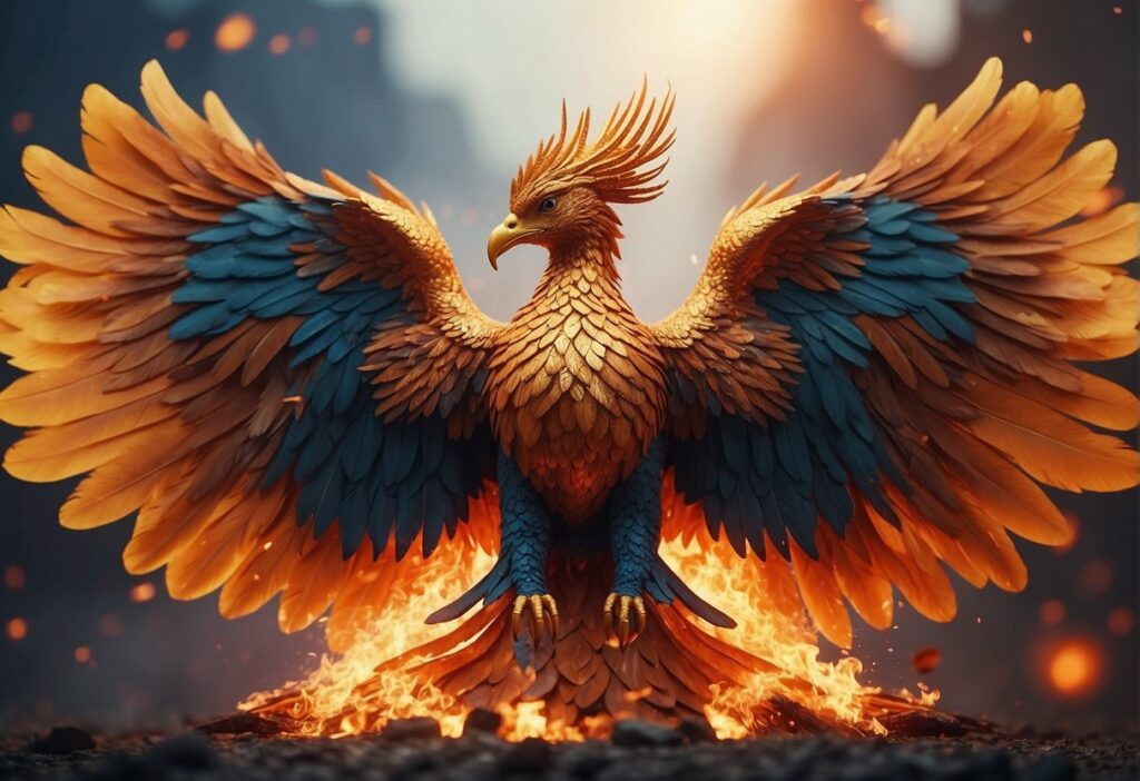 Phoenix Symbol in Buddhism - Study of Symbols