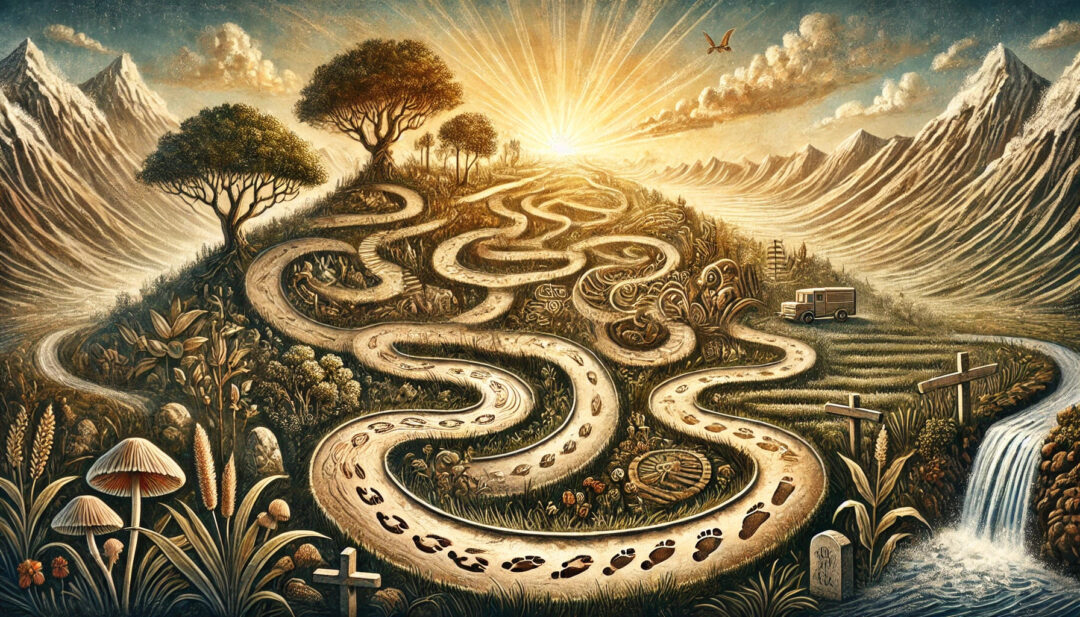 Symbols of Life's Journey in Winding Paths: A Reflection on Growth and ...